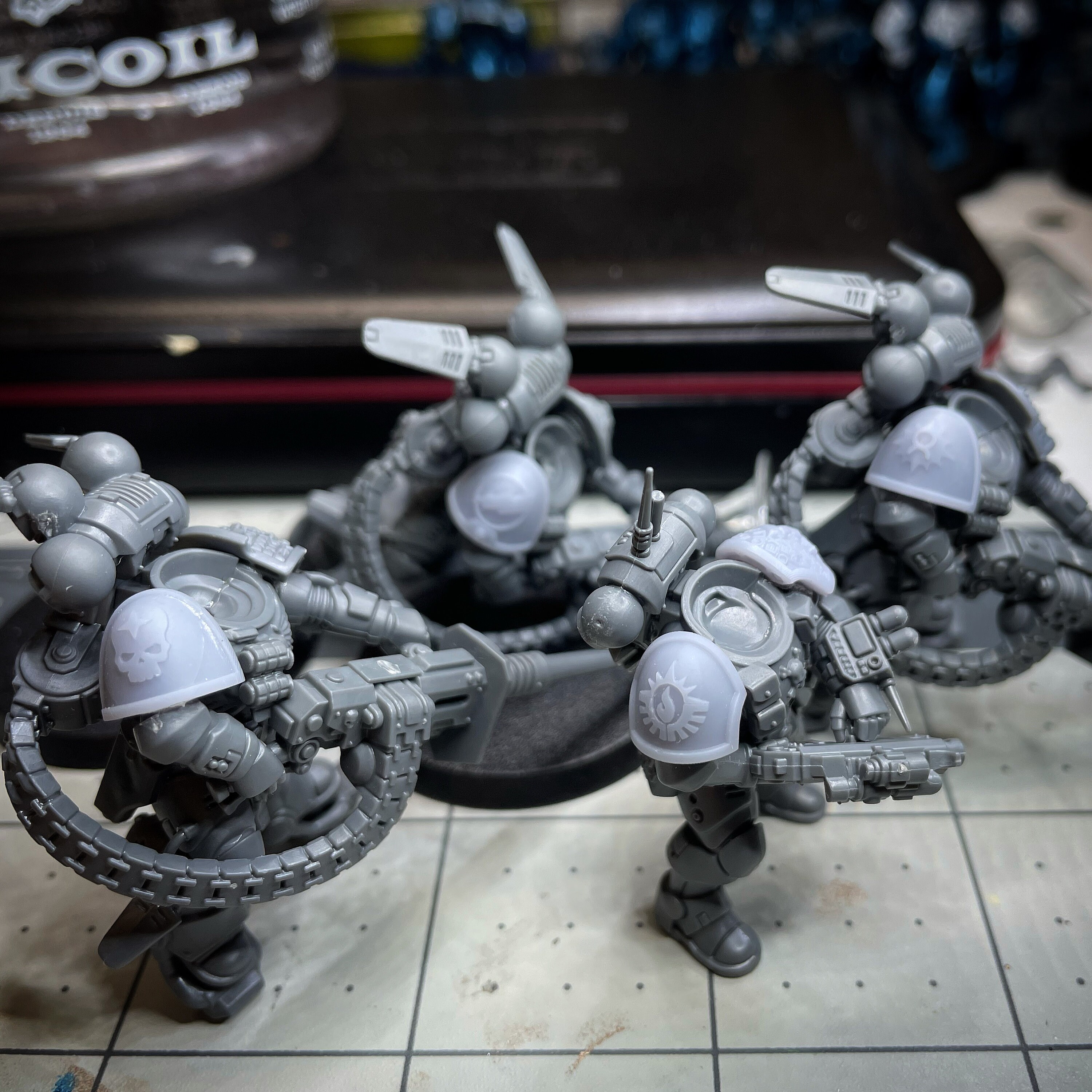 Deathwatch Mixed Pauldron Chapter Pack for Space Marines by | Etsy