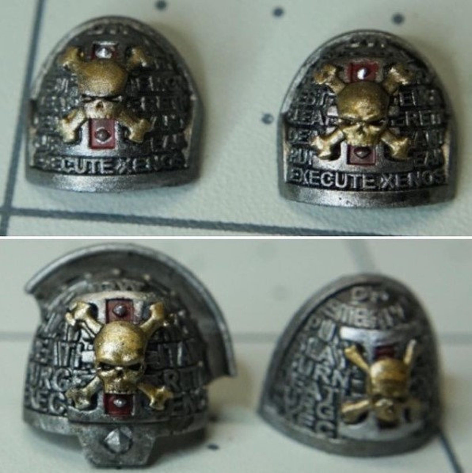 Custom Shoulder Pauldrons for Space Marines by Hunting Heresy - Etsy