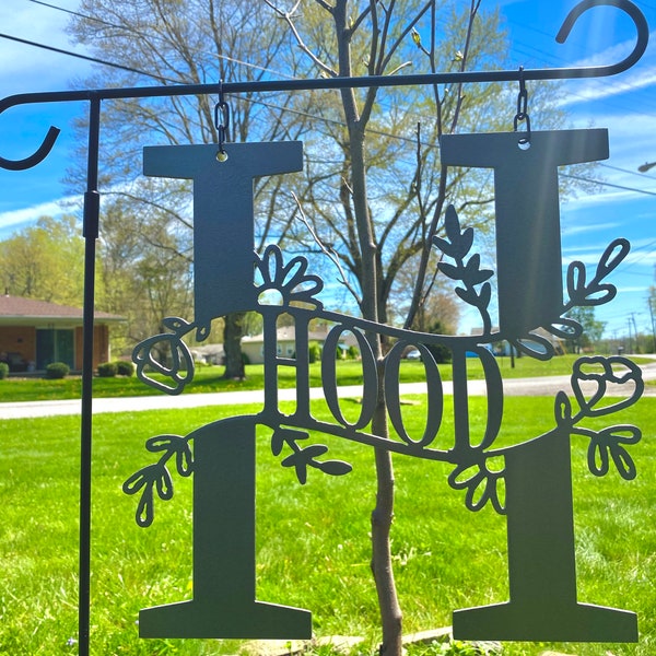 Monogram Garden Flag - Etsy