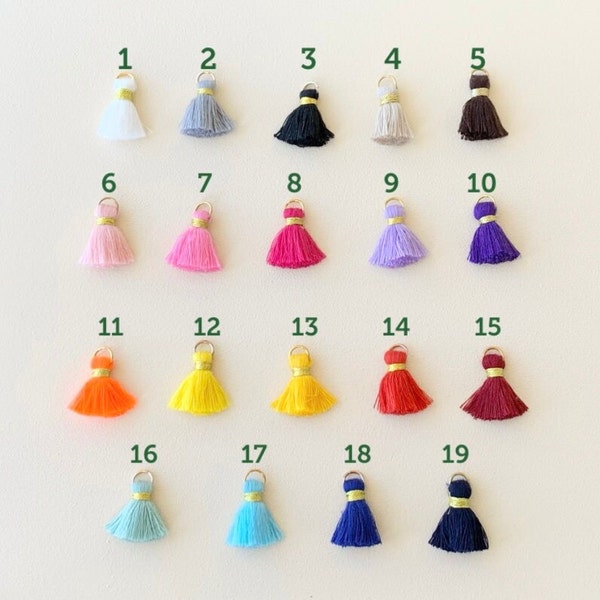 Mini Tassels - Etsy