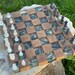 Handmade Large Illuminated Chess Set, Epoxy Resin Chess,unique Chess ...