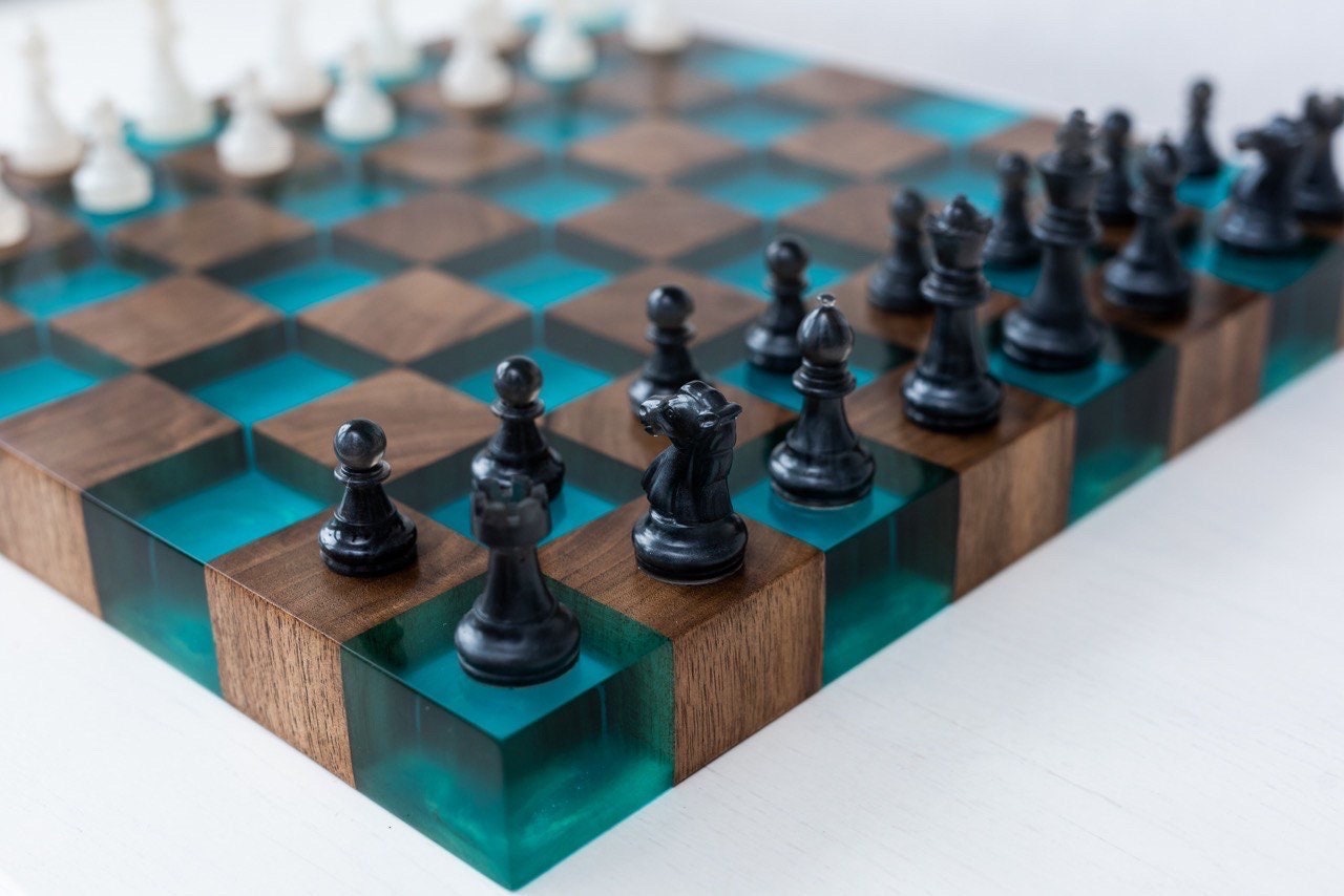 Luxury Chess Set Custom Chessboard Handcrafted Chessboard - Etsy