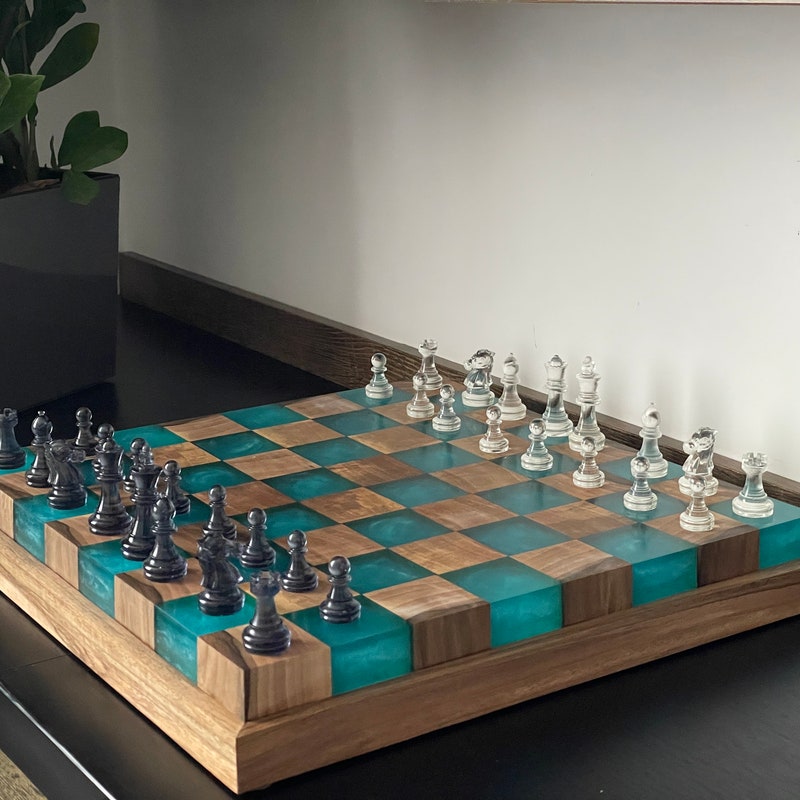 Large Chess Board - Etsy
