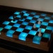 Handmade Large Illuminated Chess Set, Epoxy Resin Chess,unique Chess, Custom Chess Board, Resin ...