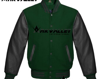 Green Baseball Jacket - Etsy