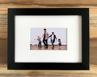 Black Multi Photo Picture Frame Linked With Black Ribbon. - Etsy