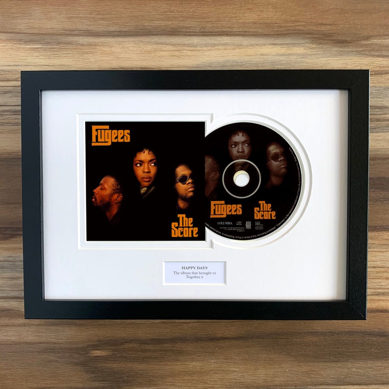 Personalised Album Frame Double Mount For Your CD Cover & | Etsy