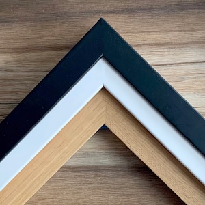 Personalised Photo Frame With Caption: Modern Bespoke Gift - Etsy