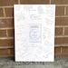 Personalised Wedding Signature Photo Mount - Bespoke Mount Boards for ...