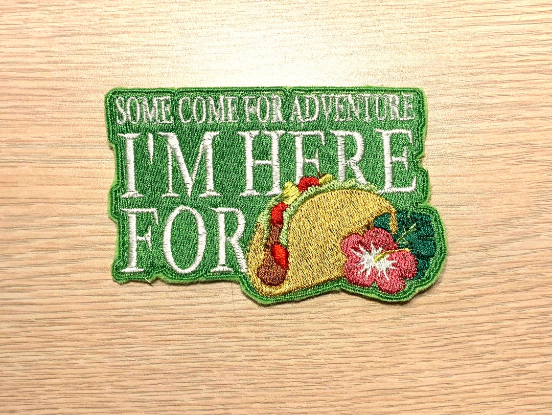 Final Fantasy XIV Here for Tacos Iron-on Patch - Etsy