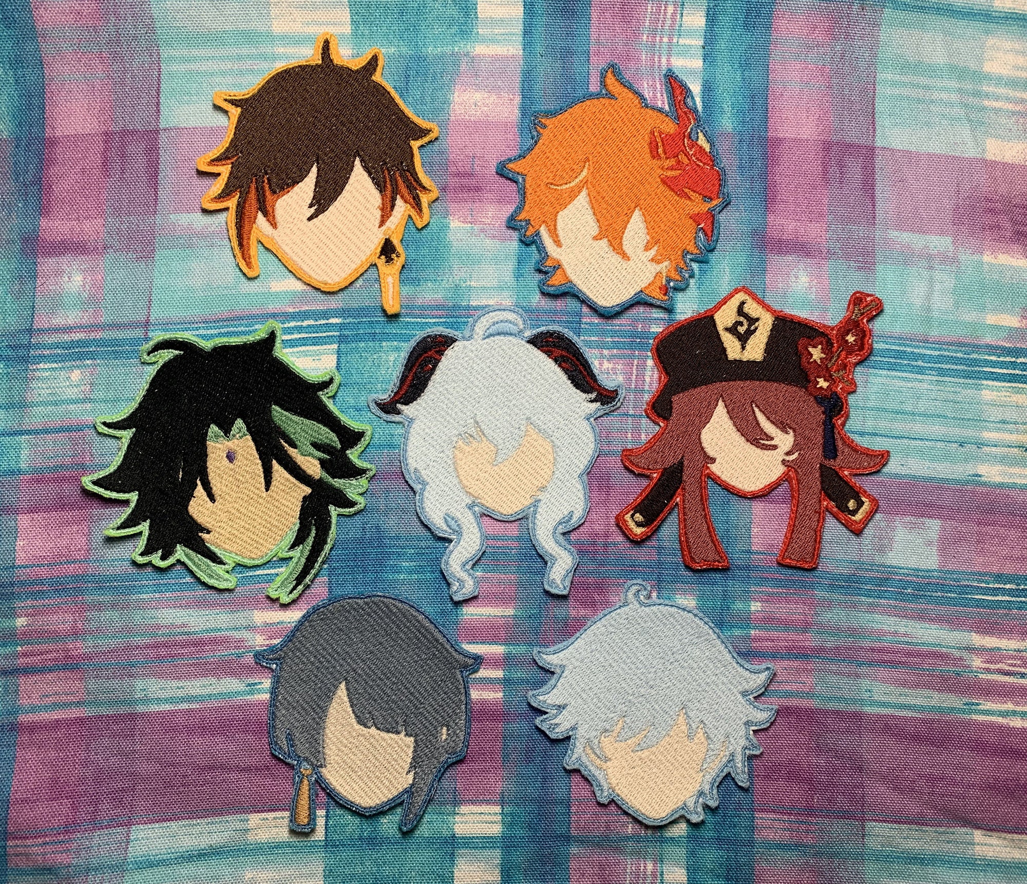 Genshin Impact Head Patches Liyue - Etsy