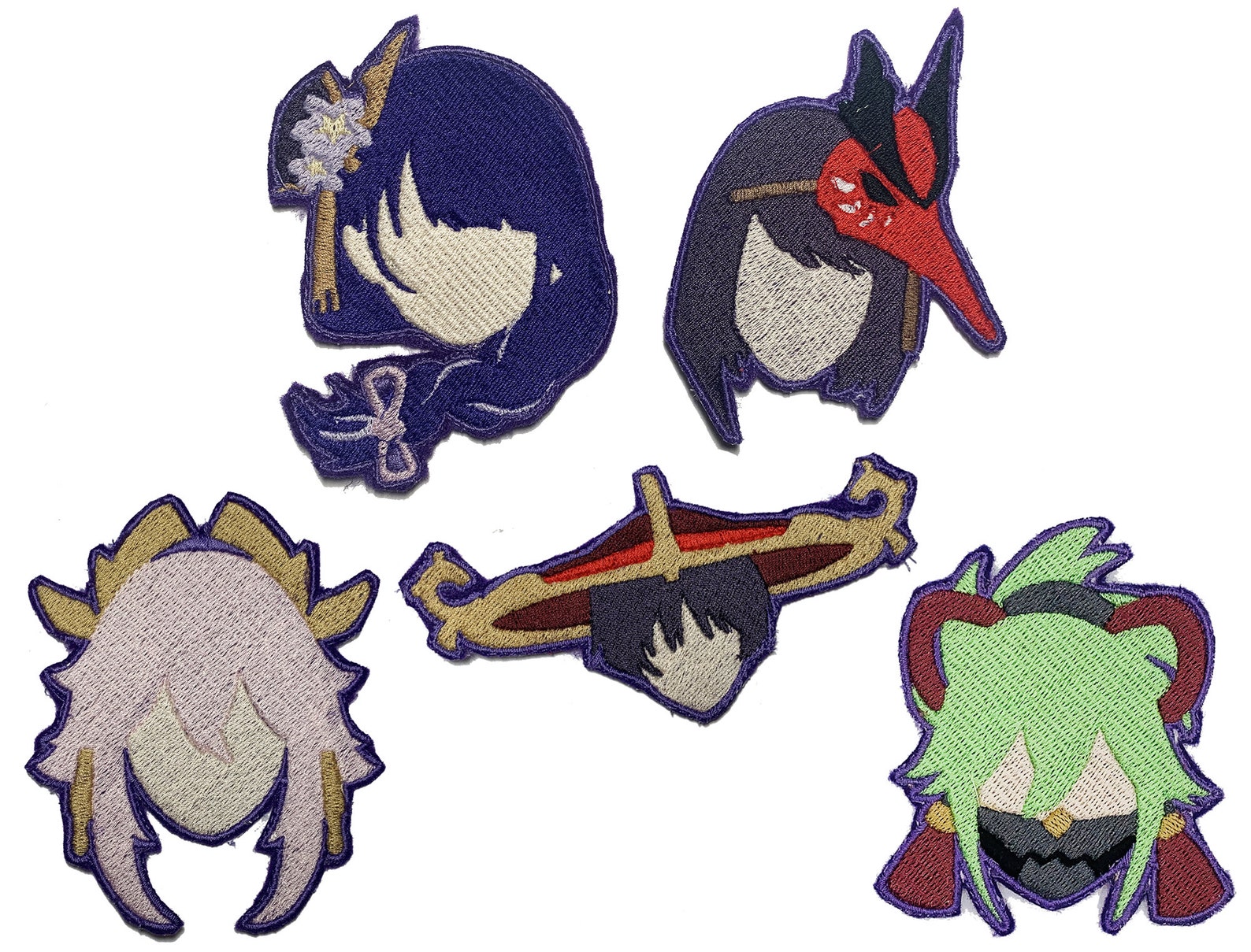 Genshin Impact Head Patches - Inazuma - Etsy