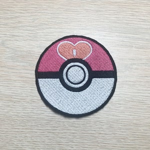 Pokemon Pokeball Patches - Etsy