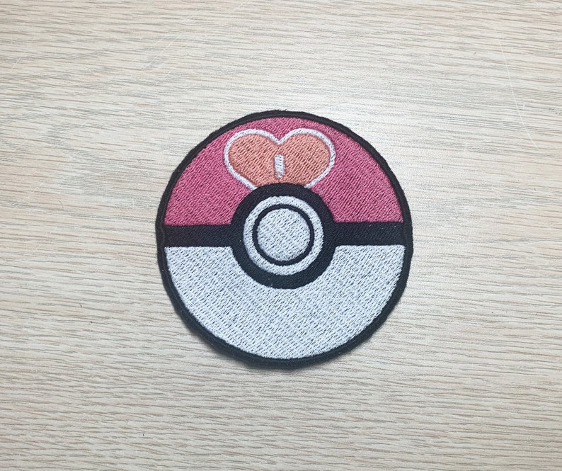 Pokemon Pokeball Patches - Etsy