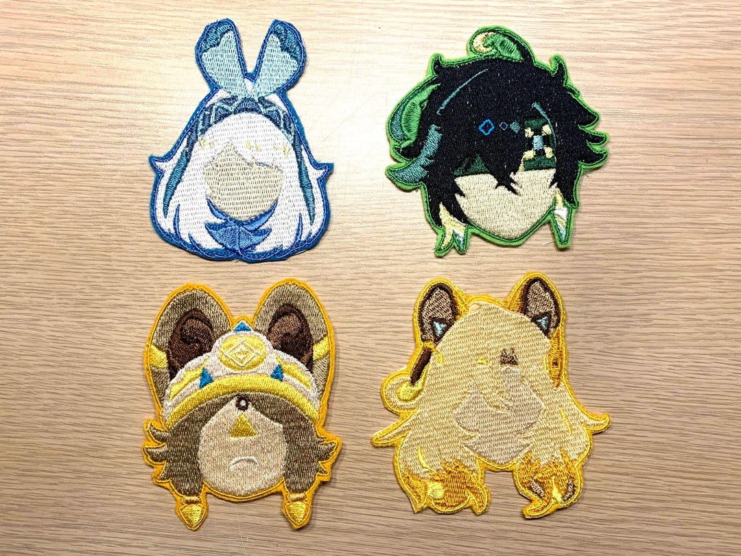 Genshin Impact Head Patches - Natlan - Etsy
