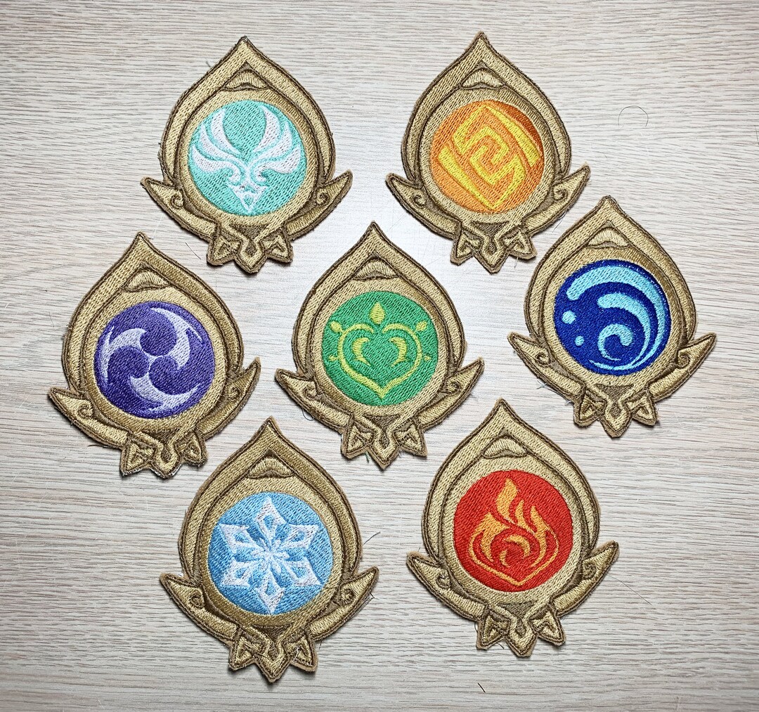 Genshin Impact Vision Patches Sumeru - Etsy