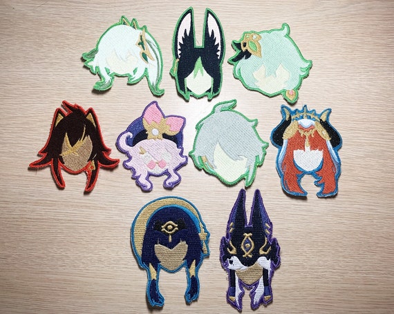 Genshin Impact Head Patches Sumeru - Etsy