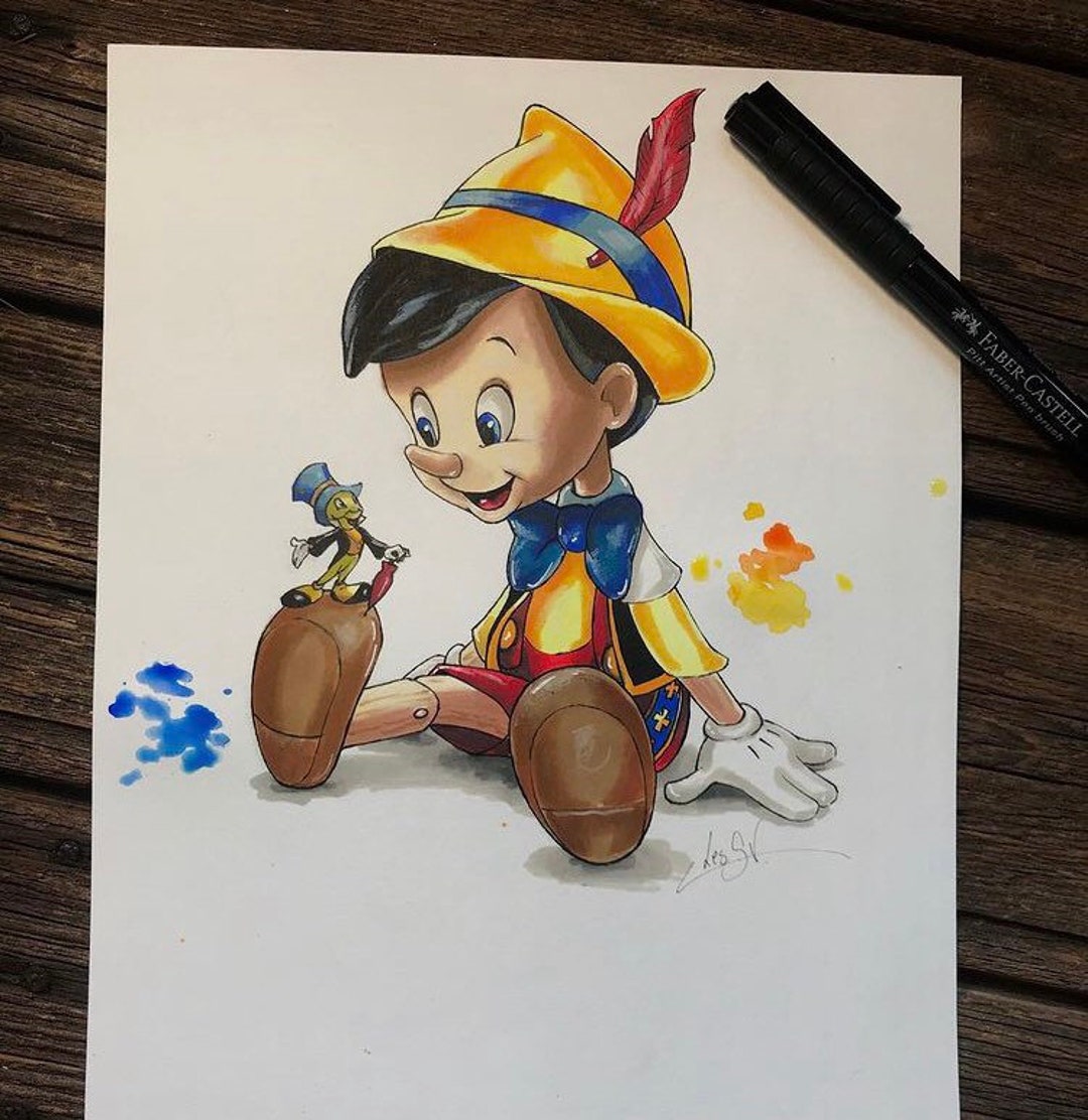 Pinocchio Drawing