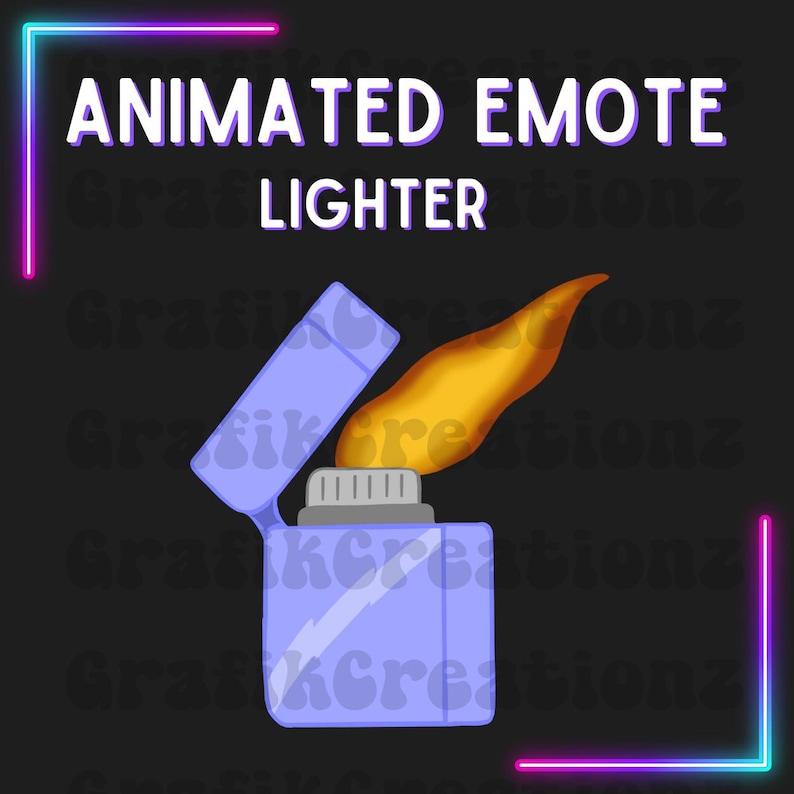Animated Lighter Emote, Lighter Emote Twitch, Lighter Emote Kick ...