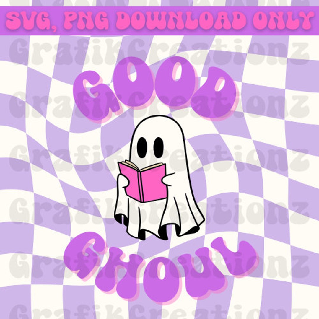 Retro Good Ghoul SVG, Good Ghoul PNG, Good Girl Halloween Aesthetic ...