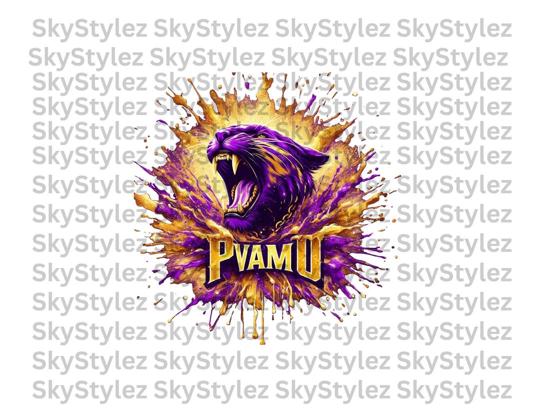 PVAMU PNG/ Sublimation/ DTF Digital Print - Etsy