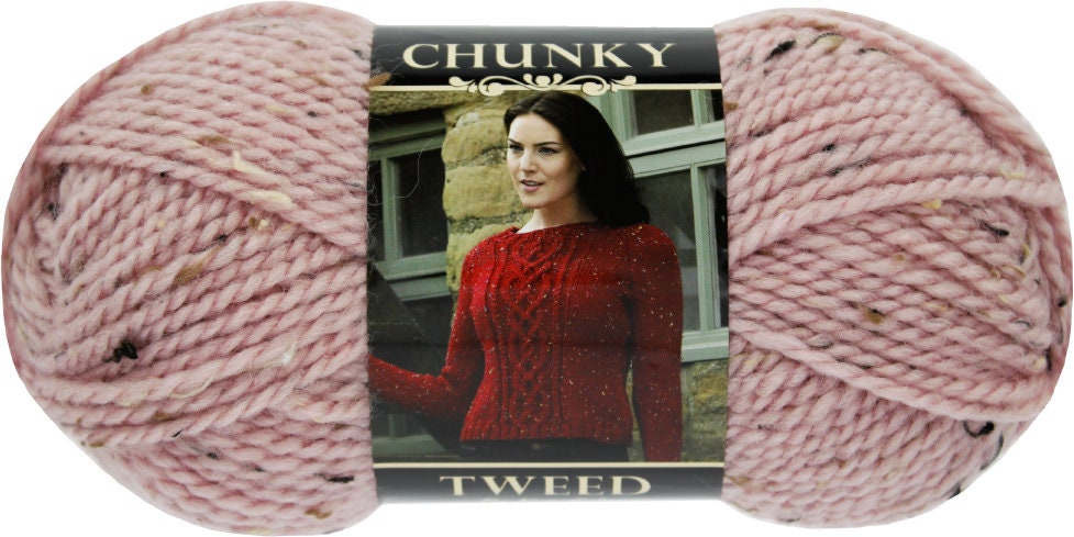 King Cole Chunky Tweed 100g Knitting Crochet Yarn - Etsy UK