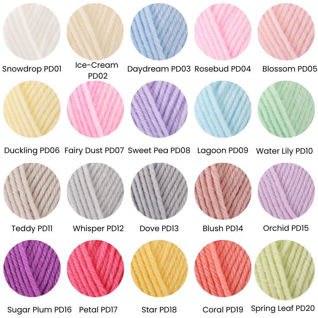 Wendy Peter Pan DK 50g Knitting Crochet Yarn - Etsy UK
