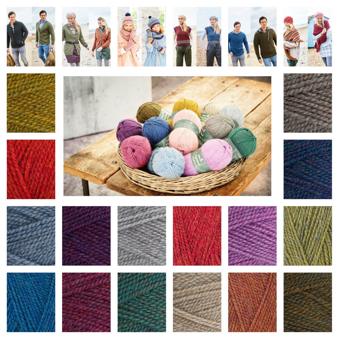 Stylecraft Highland Heathers DK 100g Yarn Knitting Wool Crochet ...