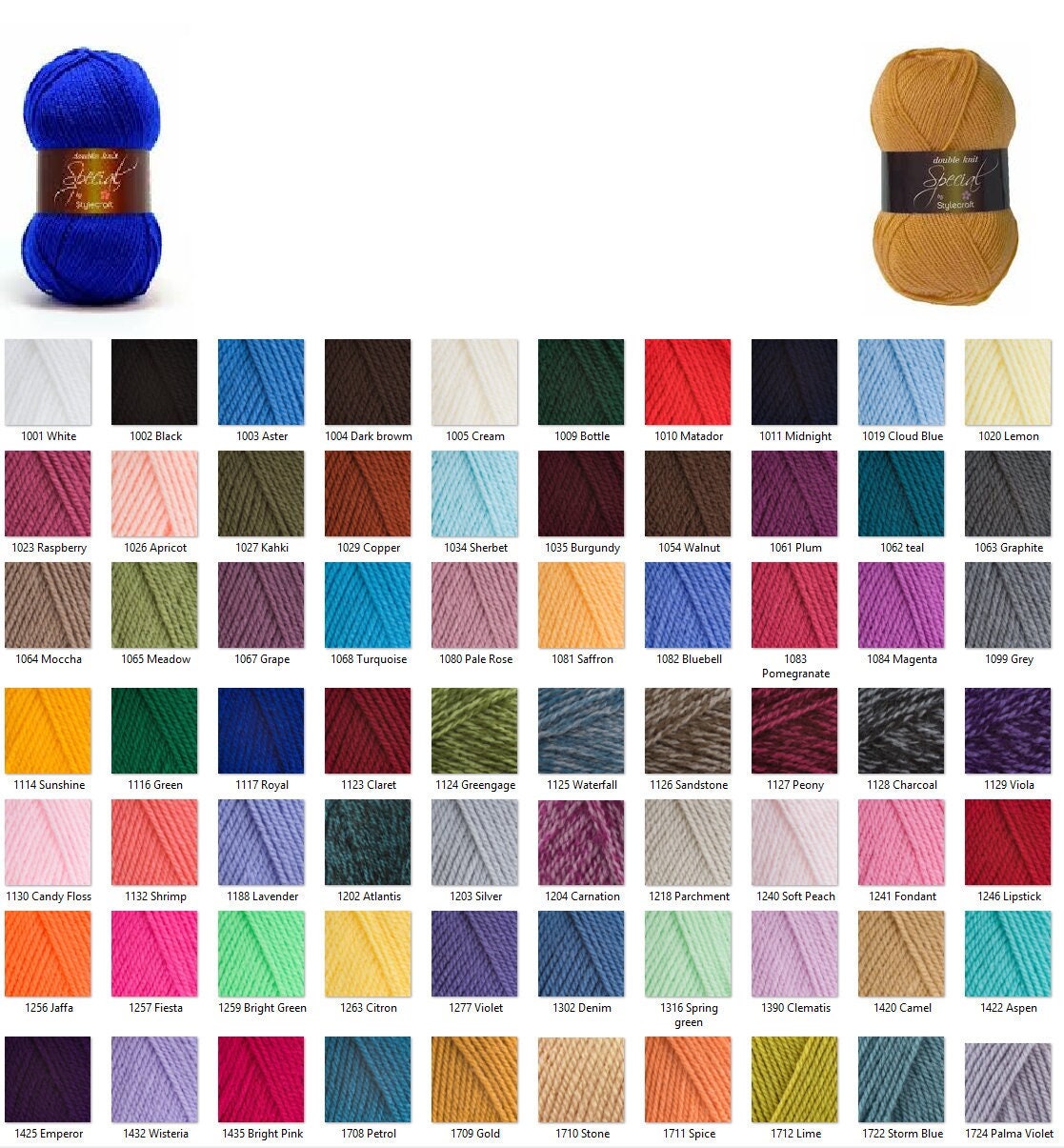 Stylecraft Special Dk 100g Ball, Yarn Knit Knitting Crochet Patterns ...