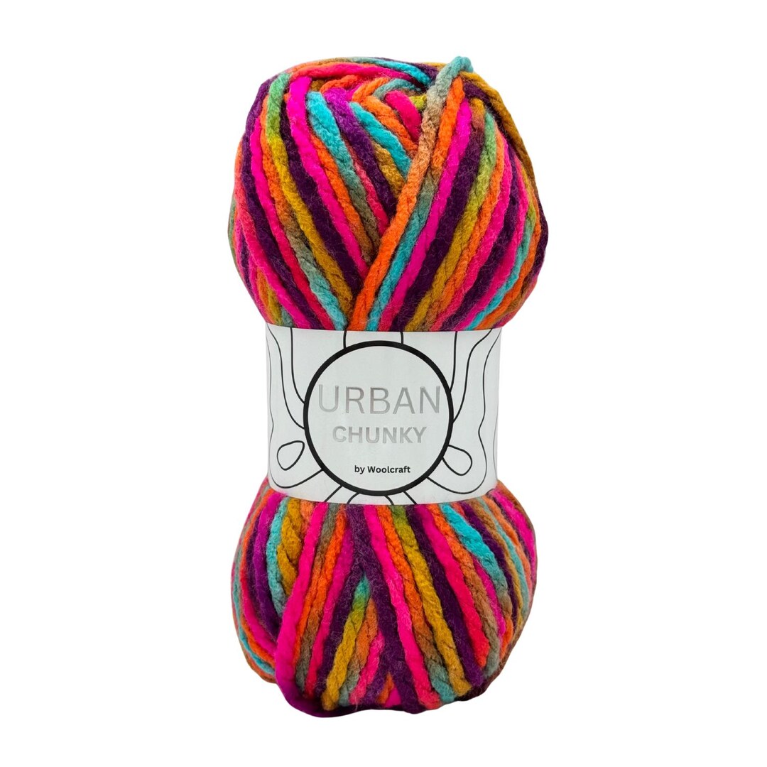Woolcraft Urban Super Chunky 100g Crochet Knitting Yarn - Etsy UK