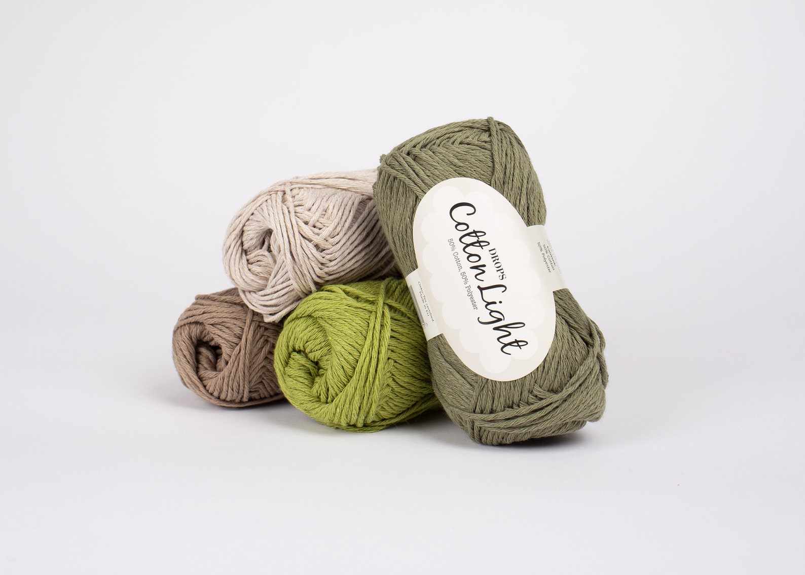 Drops Cotton Light DK 50g Knitting Crochet Yarn 50% Cotton - Etsy UK