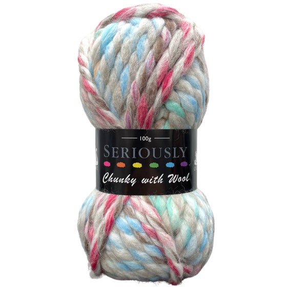 Cygnet Seriously Chunky 100g Yarn Knitting Crochet Mythical | Etsy