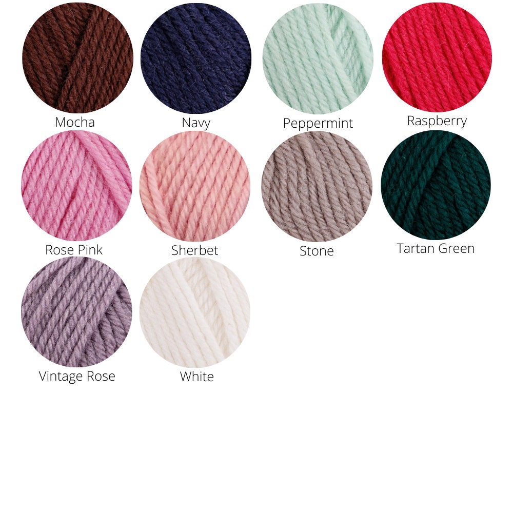 Cygnet Pure Wool Superwash DK 50g Knitting Crochet Yarn - Etsy UK