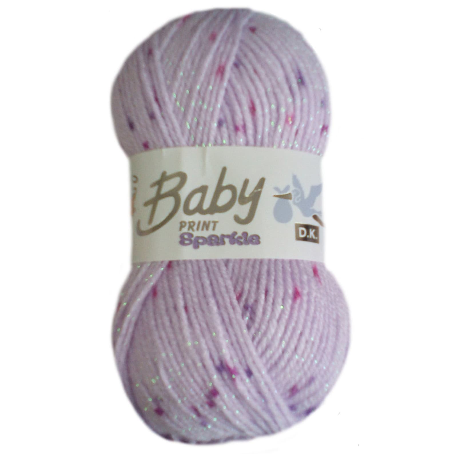 Woolcraft Baby Prints Sparkle DK 100g Knitting Crochet Yarn - Etsy UK