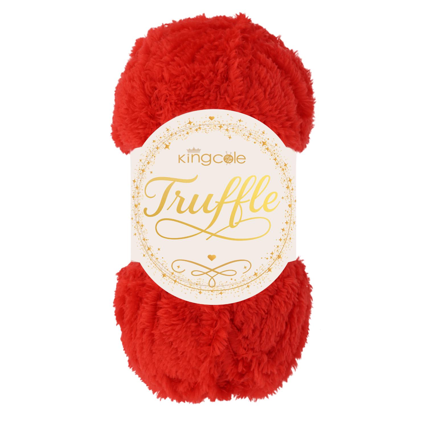 King Cole NEW Truffle DK 100g Knitting Crochet Yarn Soft Fluffy Teddy ...
