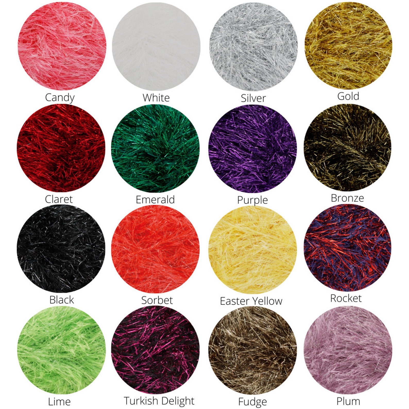 King Cole Tinsel Chunky 50g Knitting Yarn Crochet Patterns - Etsy UK