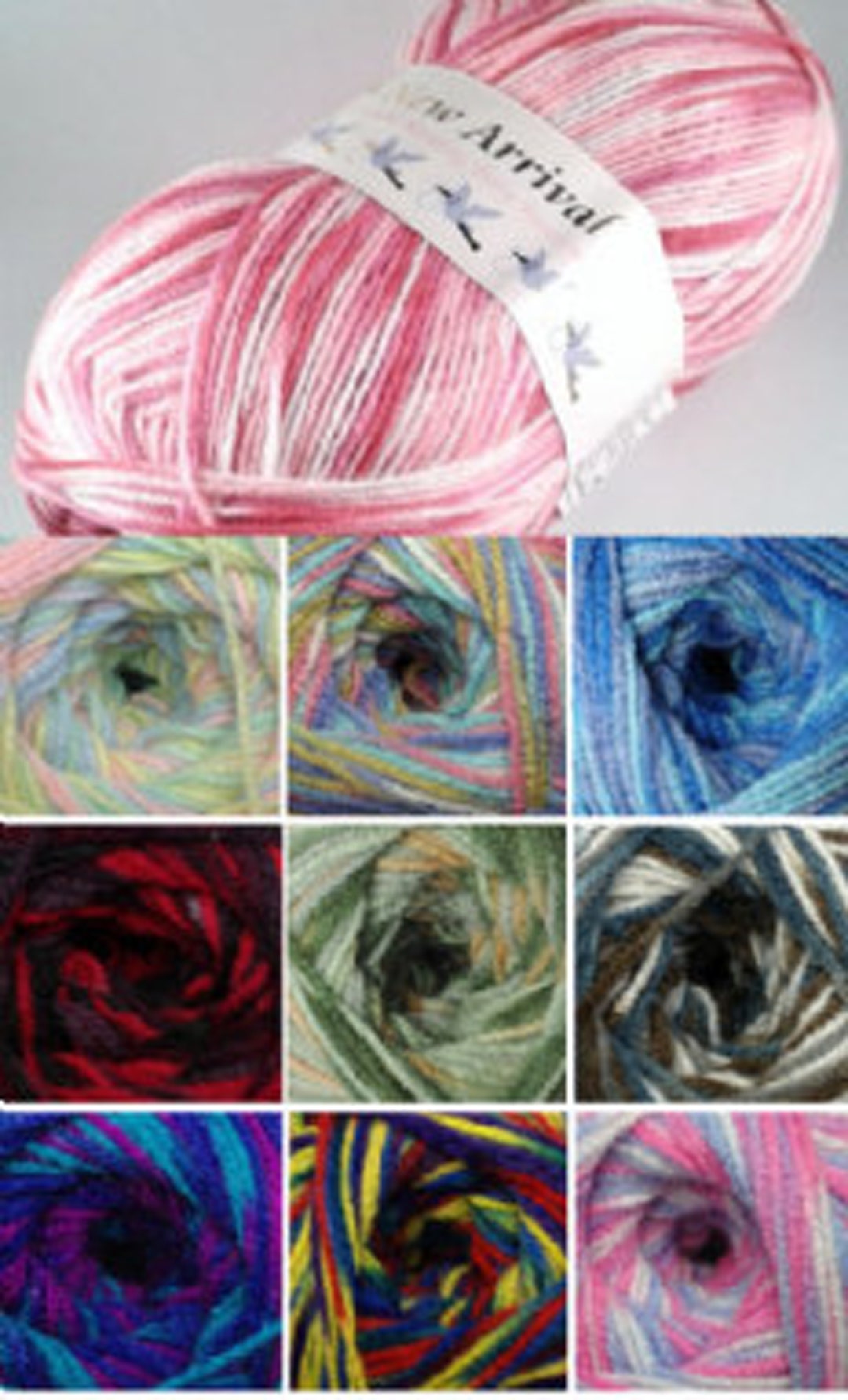 Jarol New Arrival Randoms DK 200g Ball Knitting Crochet - Etsy UK