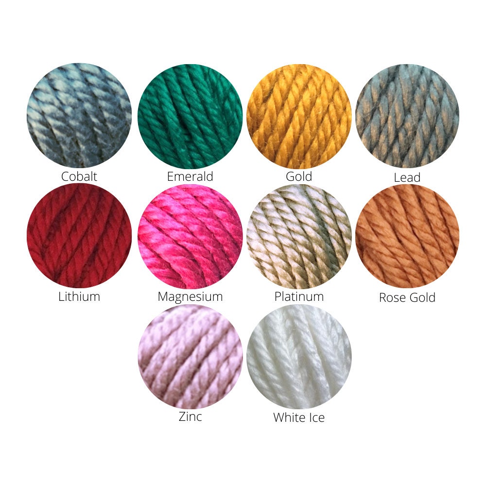 Cygnet Seriously Chunky 100g Yarn Knitting Crochet Mythical | Etsy