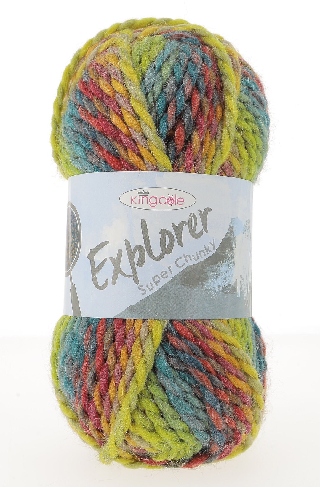 King Cole Explorer Super Chunky 100g Knitting Crochet Yarn Acrylic/wool ...