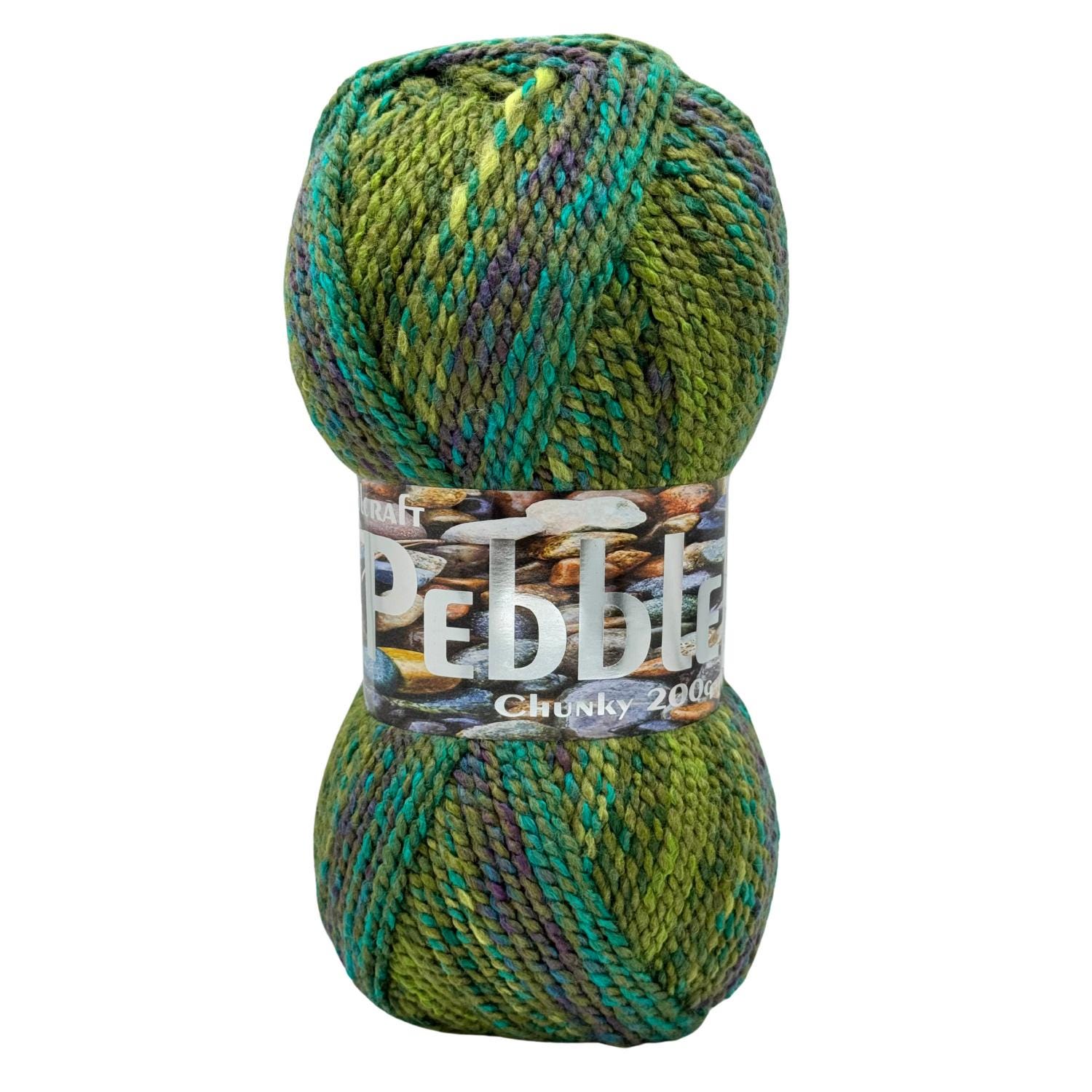 Woolcraft Pebble Chunky 200g Knitting Crochet Yarn - Etsy UK