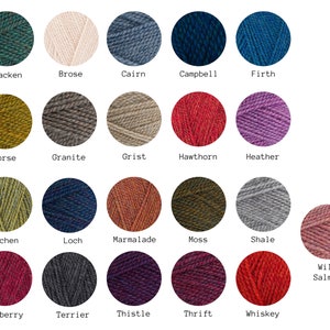Stylecraft Highland Heathers DK 100g Yarn Knitting Wool Crochet ...