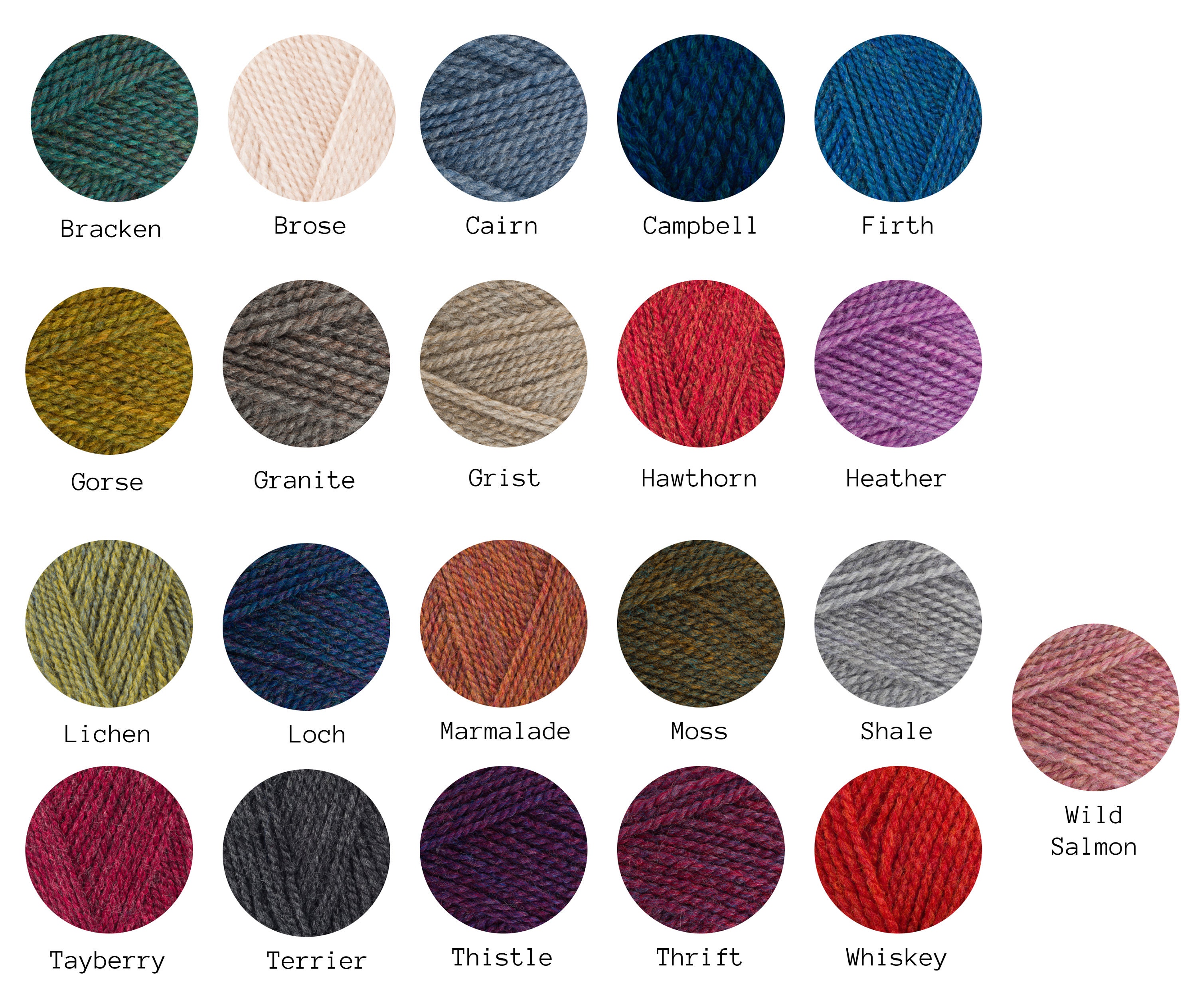 Stylecraft Highland Heathers DK 100g Yarn Knitting Wool - Etsy UK