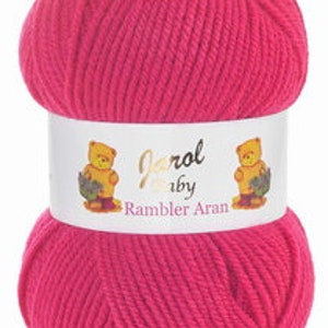 Jarol Baby Rambler Aran 100g Knitting Yarn Crochet - Etsy UK
