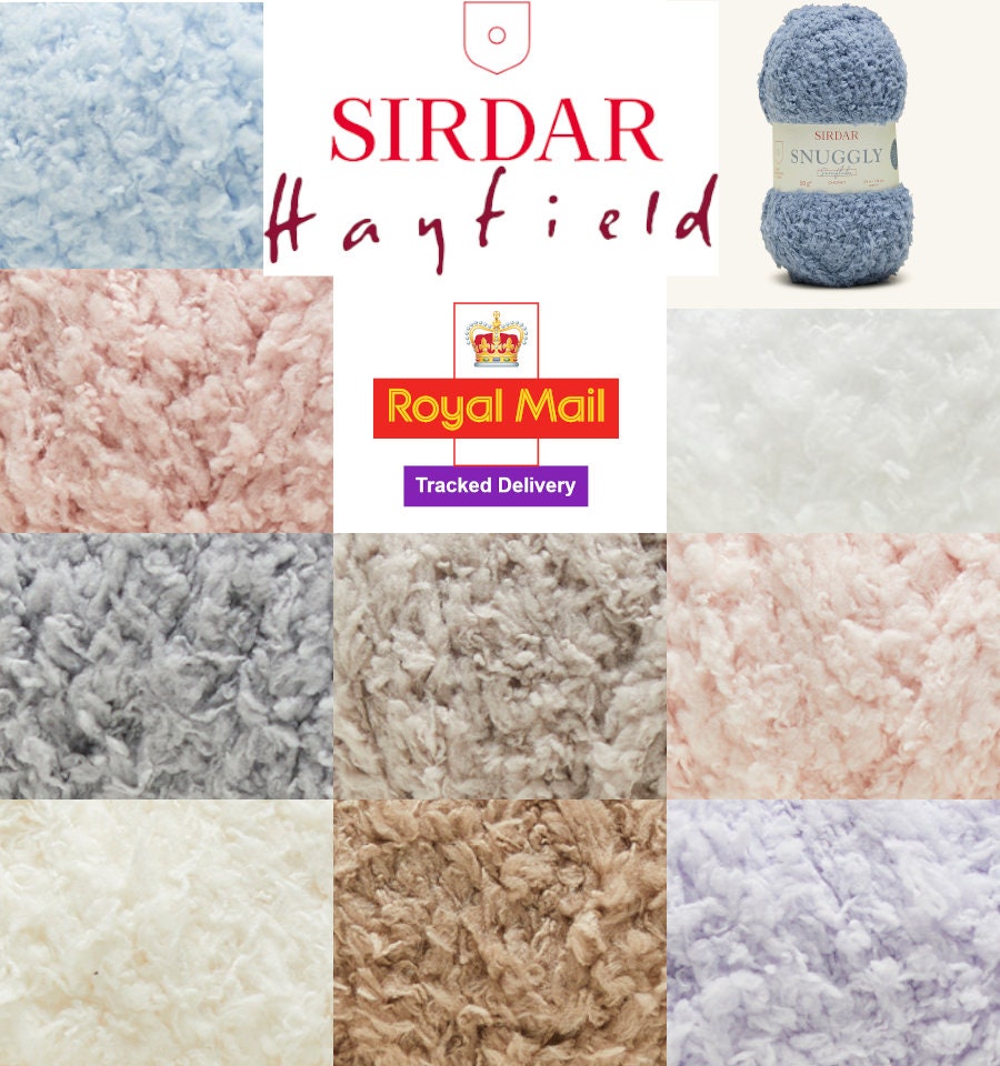 Sirdar Snuggly Soft Snowflake Chunky 50g Knitting Yarn Crochet ...