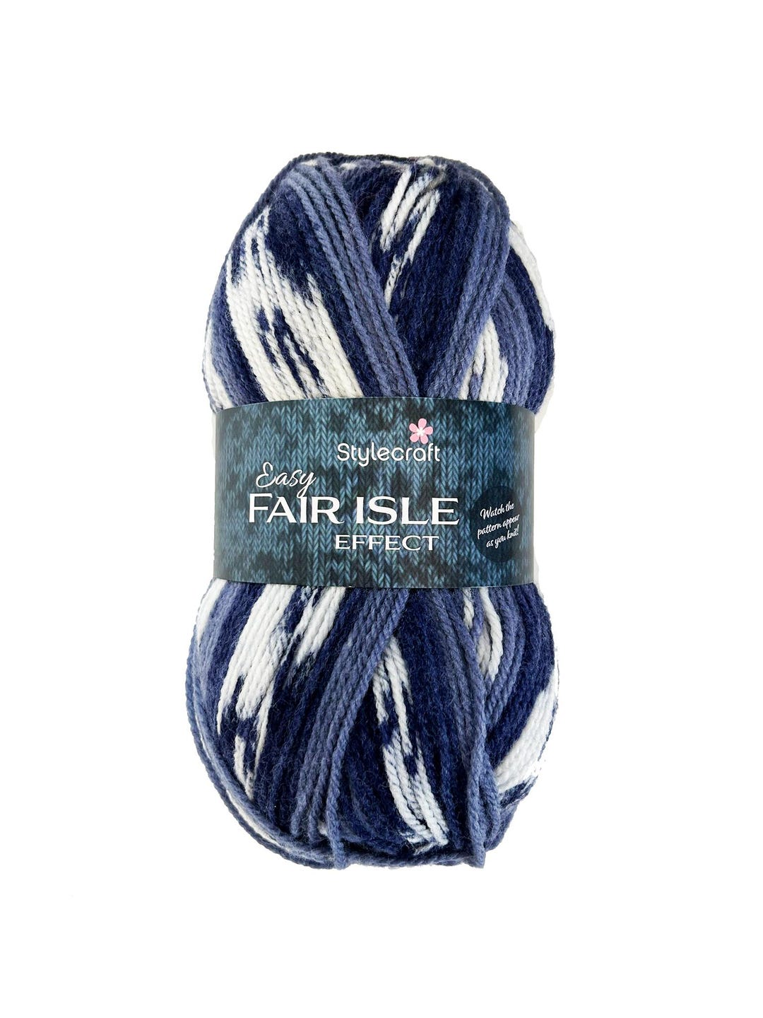 Stylecraft Easy Fair Isle Effect Aran 100g Knitting Yarn - Etsy UK