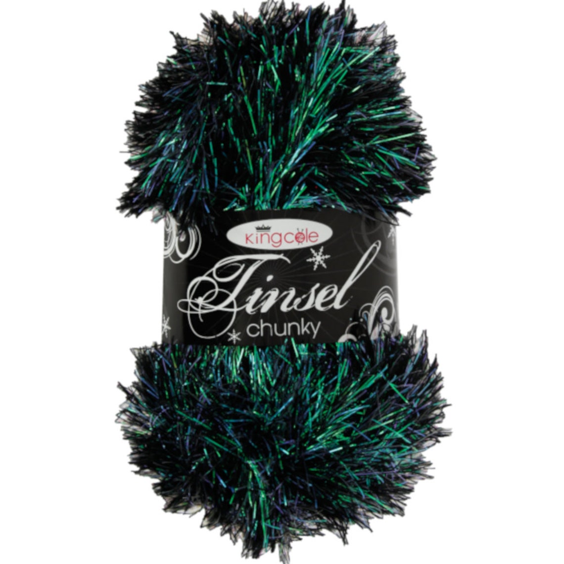 King Cole Tinsel Chunky 50g Knitting Yarn Crochet Patterns - Etsy UK