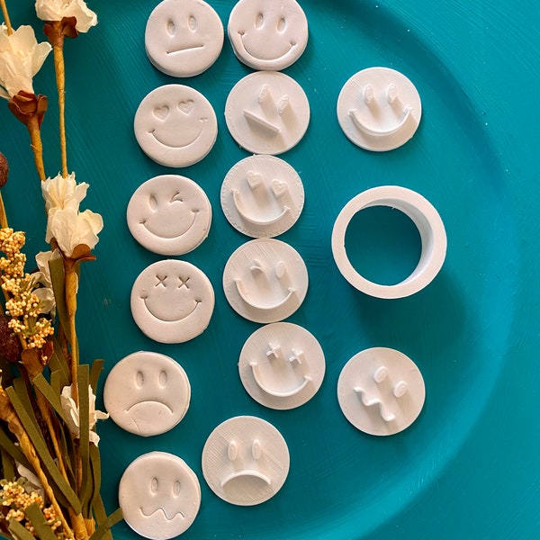 Polymer Clay Face - Etsy