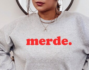 Funny Merde Shirt - Etsy