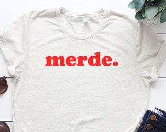 Funny Merde Shirt - Etsy