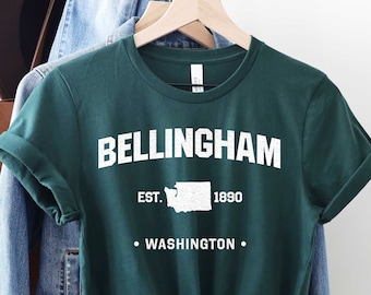 Bellingham T Shirt - Etsy